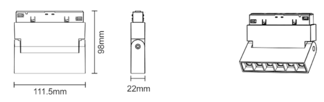 MG20 – DA6 Magnet Led Aydınlatma – SOFT Aydınlatma Teknolojileri